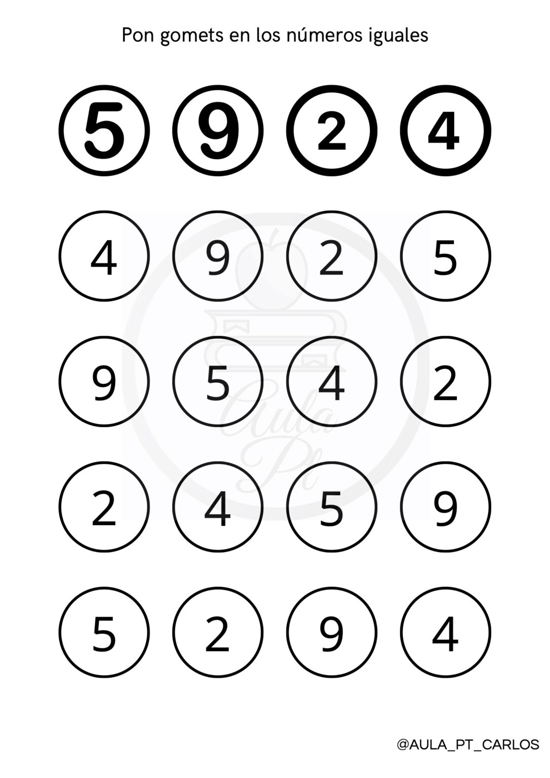 Cuadernillo 50 pag. para trabajar los números del 1 al 9 -Orientacion ...