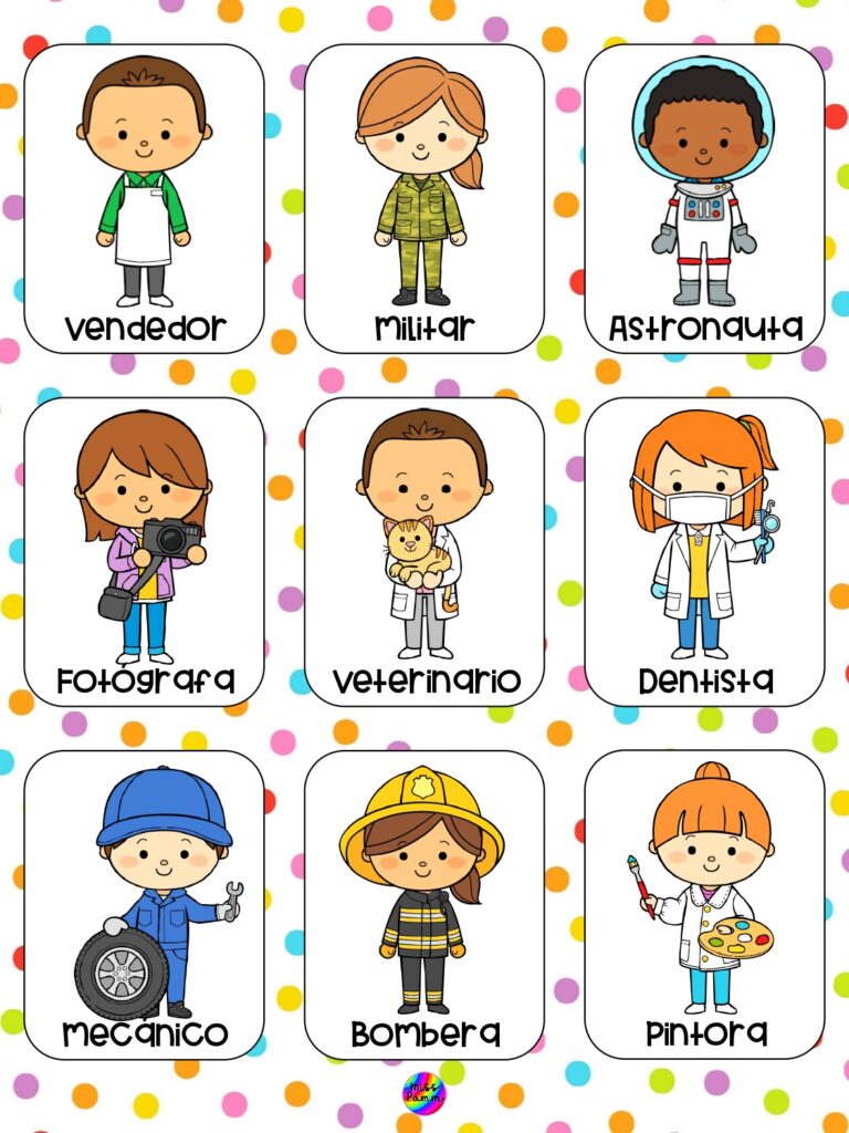 Lotería Oficios y profesiones para divertirse jugando y aprender ...