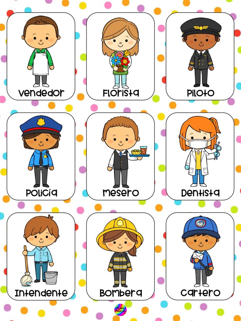 Lotería Oficios y profesiones para divertirse jugando y aprender ...