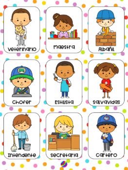 Lotería Oficios y profesiones para divertirse jugando y aprender ...