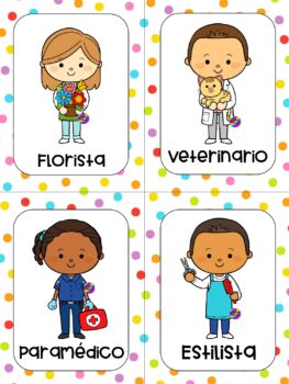 Lotería Oficios y profesiones para divertirse jugando y aprender ...