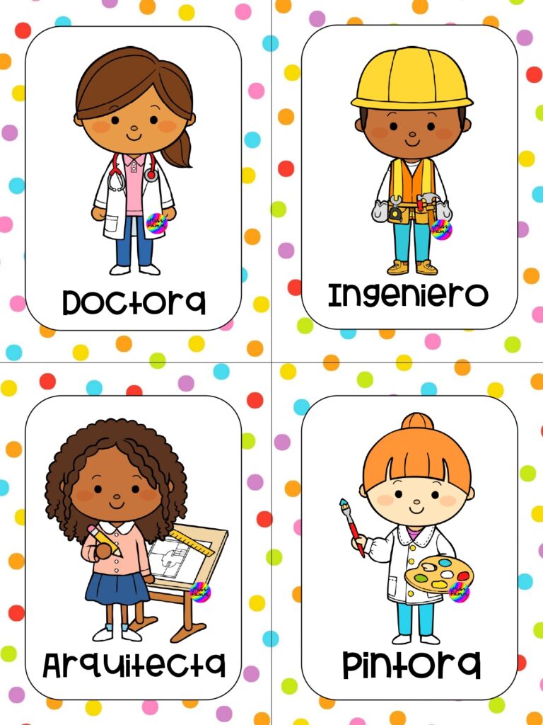 Lotería Oficios y profesiones para divertirse jugando y aprender ...