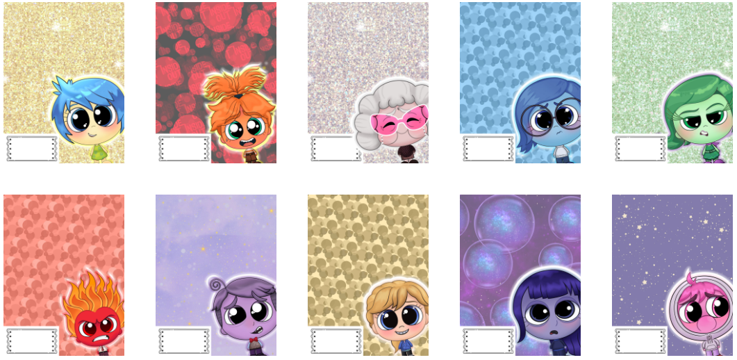 Portadas para cuadernos y libretas intensamente 2 del reves 2 ...