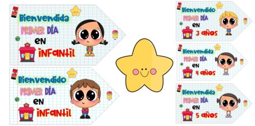 Banderines para entregar a tus alumnos/as el primer día de clases 🙂‍↔️ ...