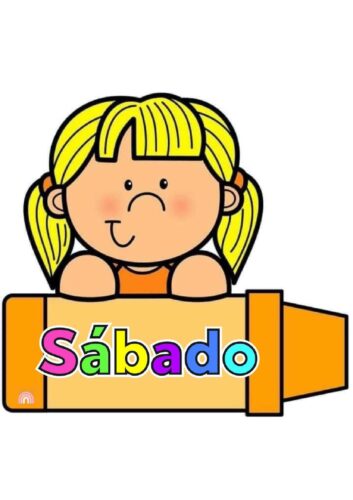 Decora tu aula con estos bonitos carteles de los Días de la semana ...