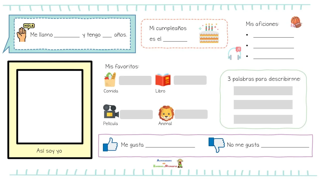 Divertido cartel de presentación para la vuelta al cole curso 2024/2025 -Orientacion Andujar