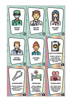 APRENDEMOS EL EL CUERPO HUMANO ¡HOSPITAL FATAL! juego de mesa ...