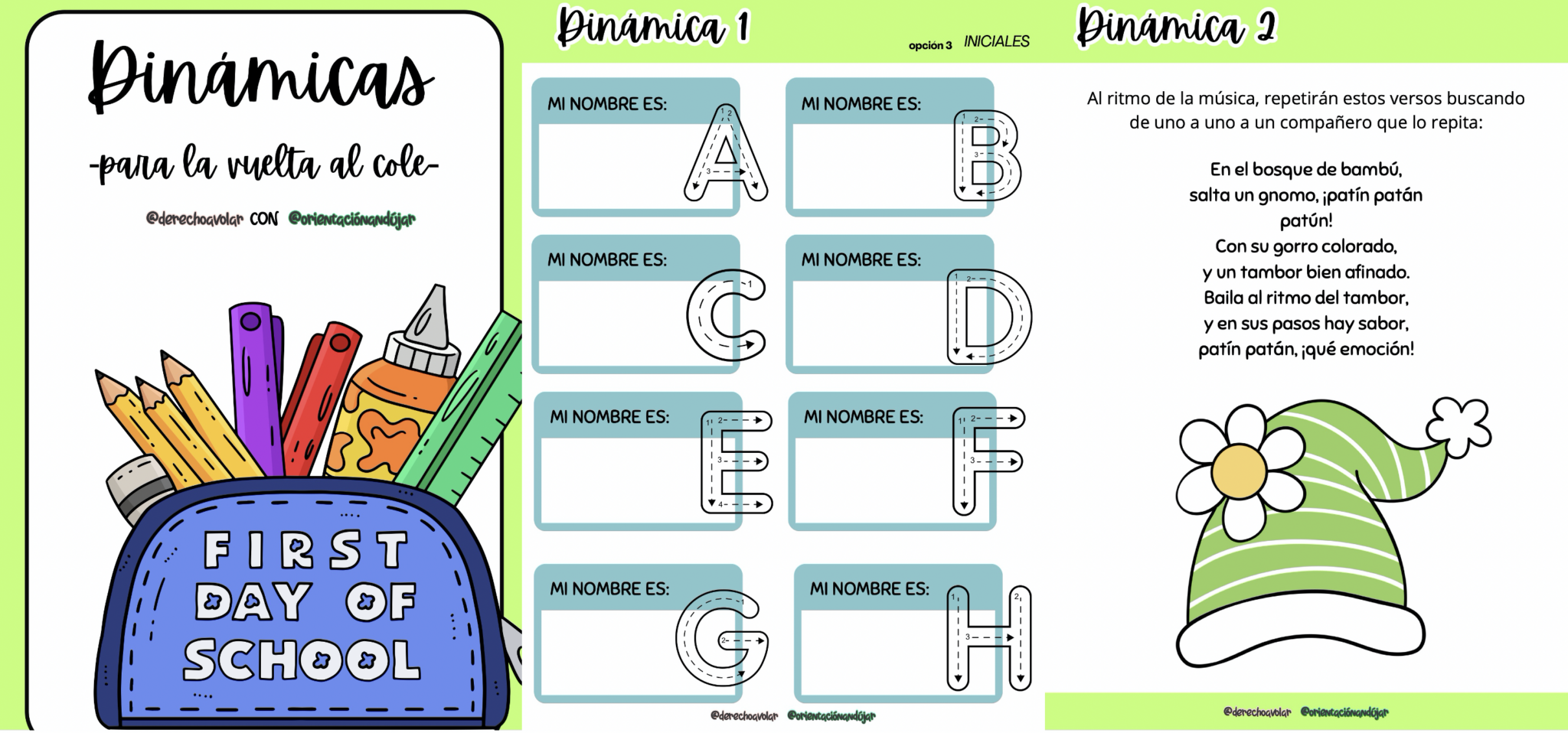 10 DIVERTIDAS Dinámicas divertidas para la vuelta al cole -Orientacion ...