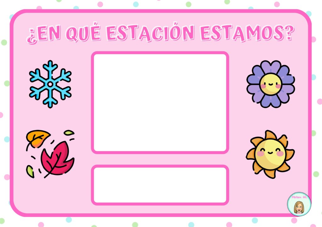 Carteles de las estaciones del año para decorar tu aula -Orientacion ...