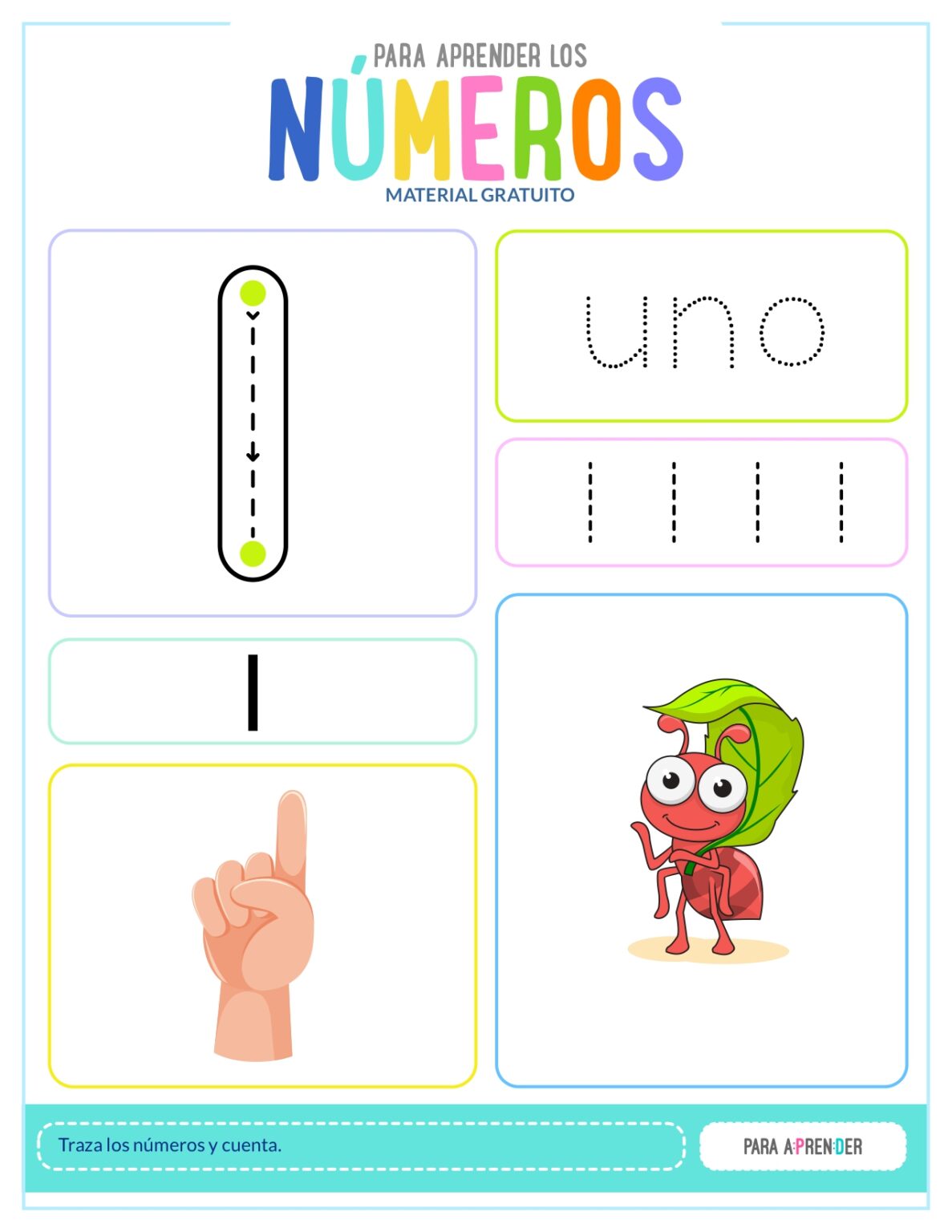 Cuadernillo Aprendiendo los Números -Orientacion Andujar