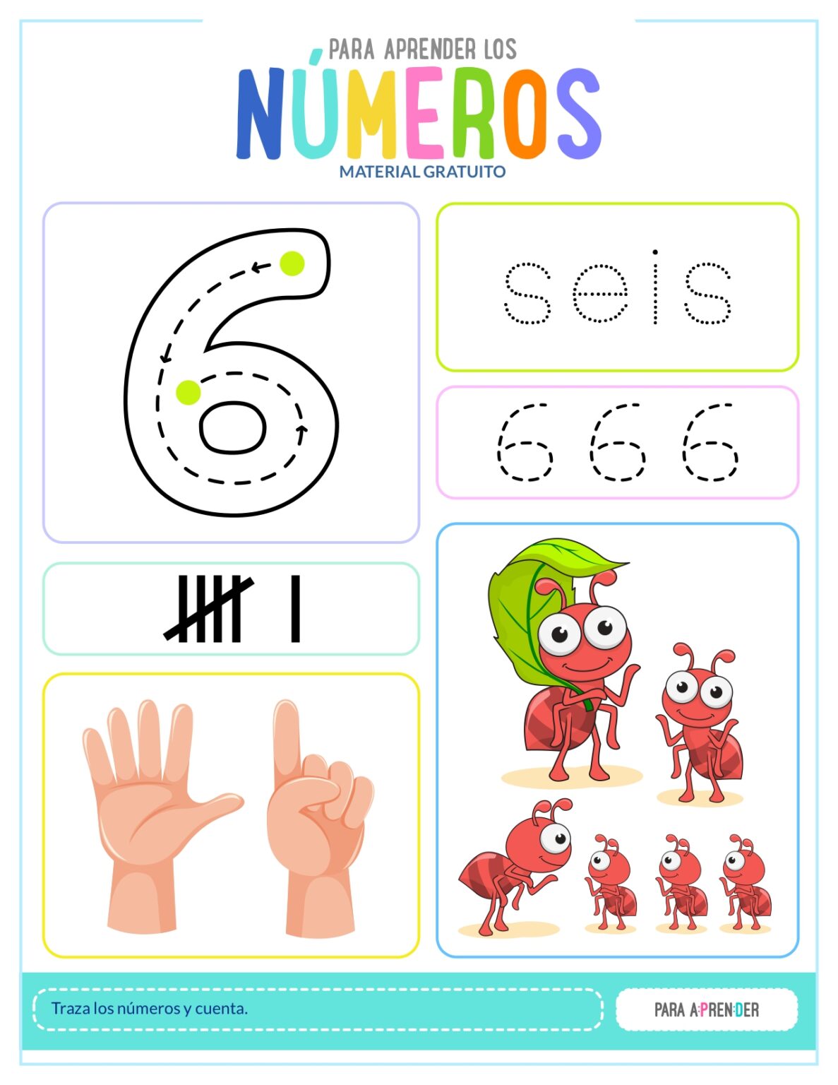 Cuadernillo Aprendiendo los Números -Orientacion Andujar