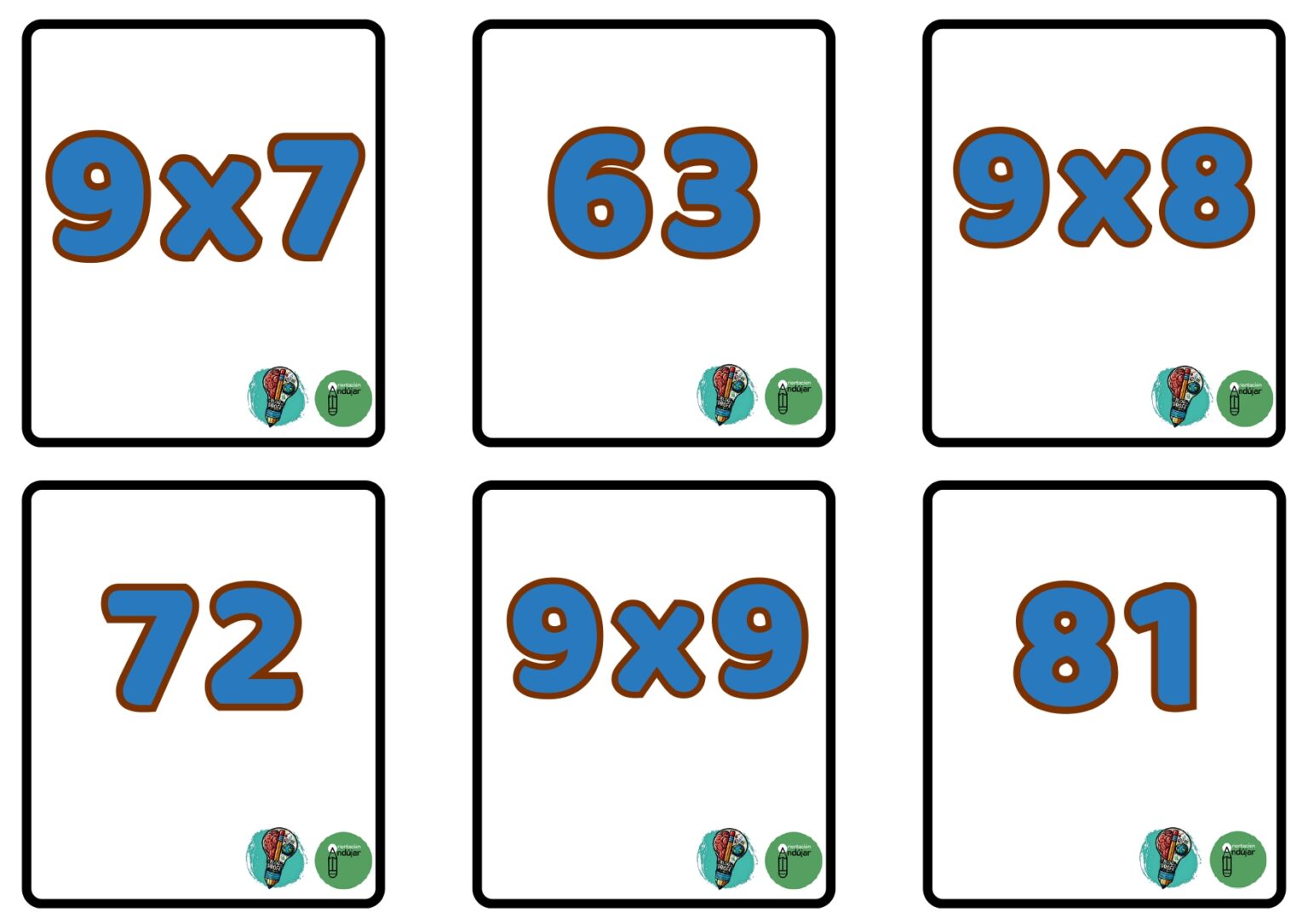 Memory de Multiplicaciones: Un Juego Divertido para Practicar las ...
