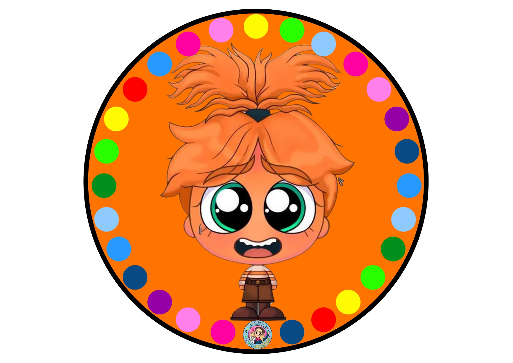 Notas musicales en el PENTASUELO temática intensamente - Orientacion ...