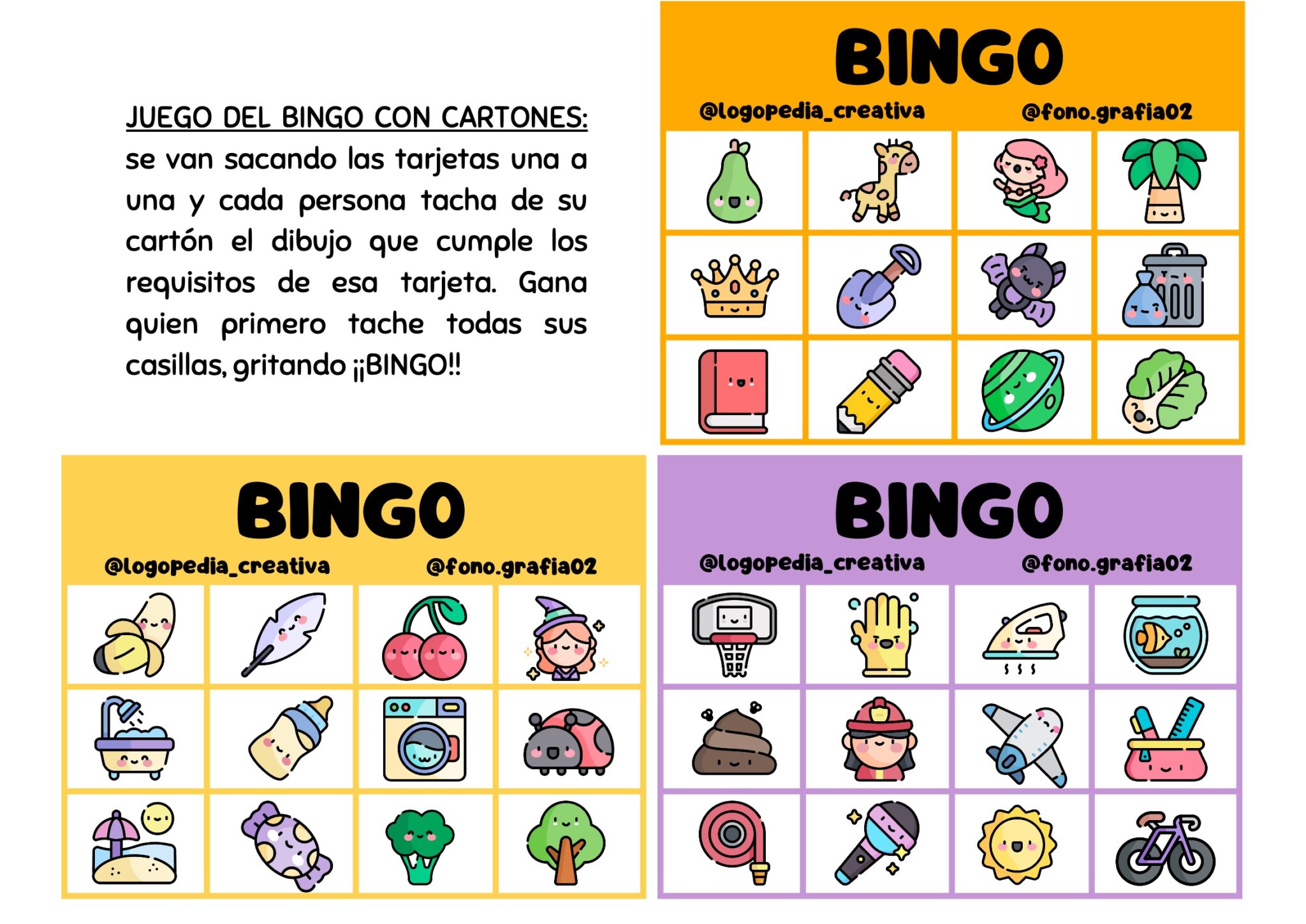 CUADERNO Recopilatorio de divertidos juegos fonológicos -Orientacion ...
