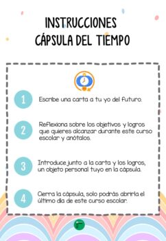 La cápsula del tiempo, dinámica para los primeros días de clase ...