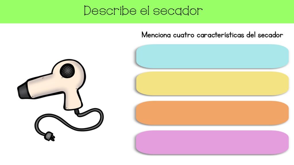 describir objetos (7) - Orientación Andújar - Recursos Educativos