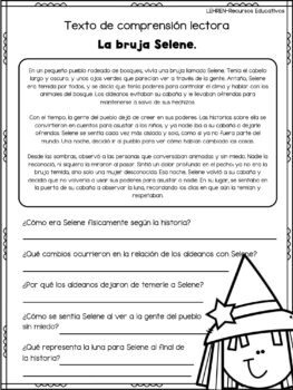 10 Lecturitas para trabajar la comprensión especial halloween ...