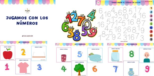 Actividades divertidas jugamos con los números del 1 al 9 -Orientacion ...