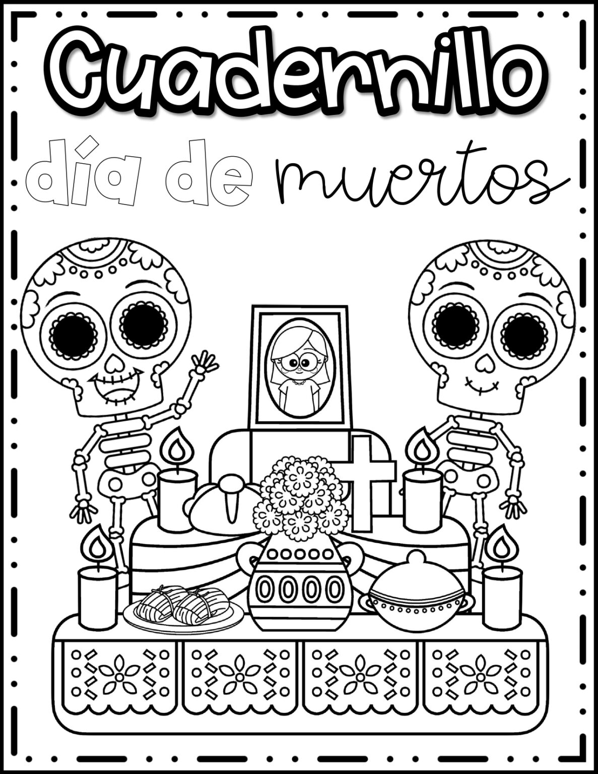 Cuadernillo actividades día de Muertos -Orientacion Andujar