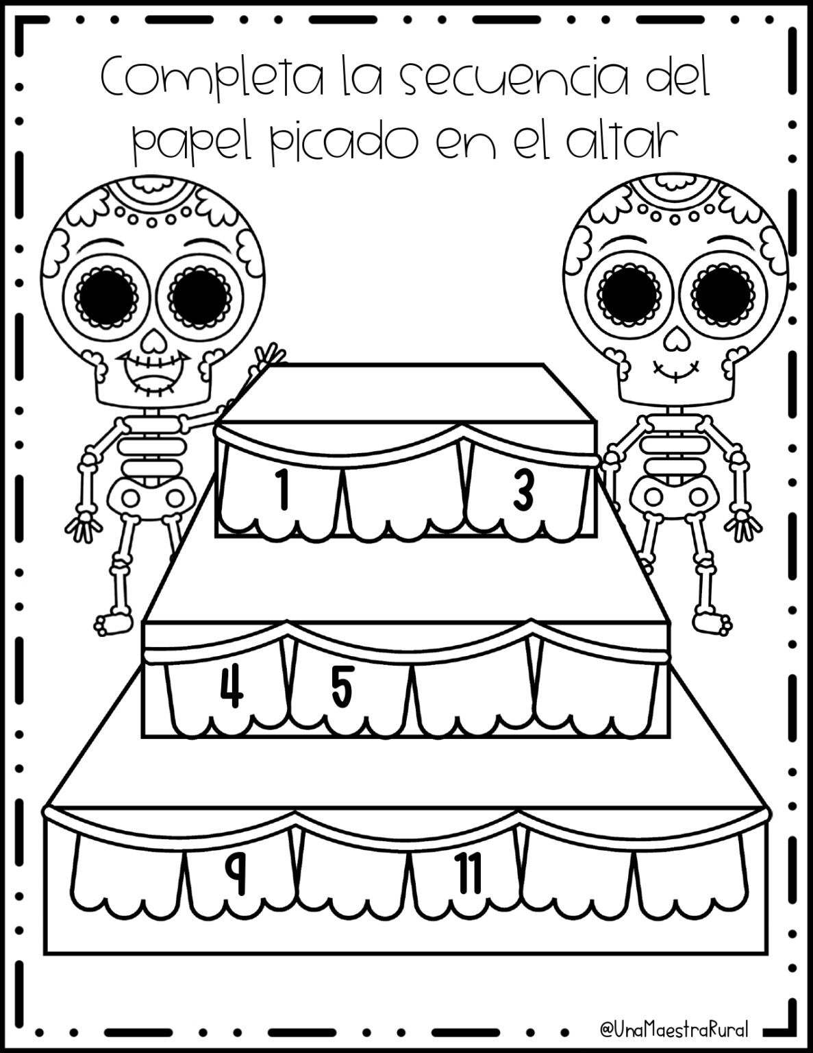Cuadernillo actividades día de Muertos -Orientacion Andujar