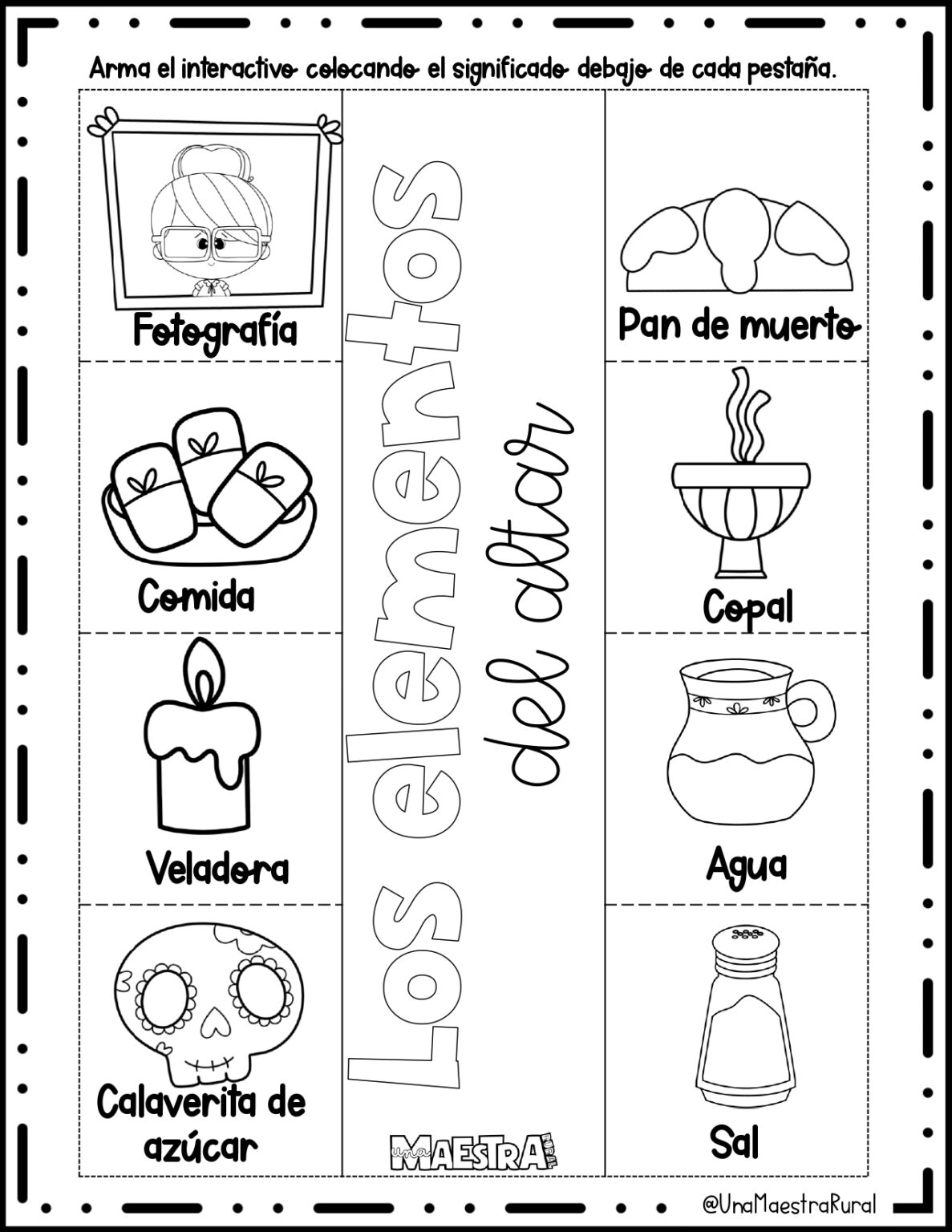 Cuadernillo actividades día de Muertos -Orientacion Andujar