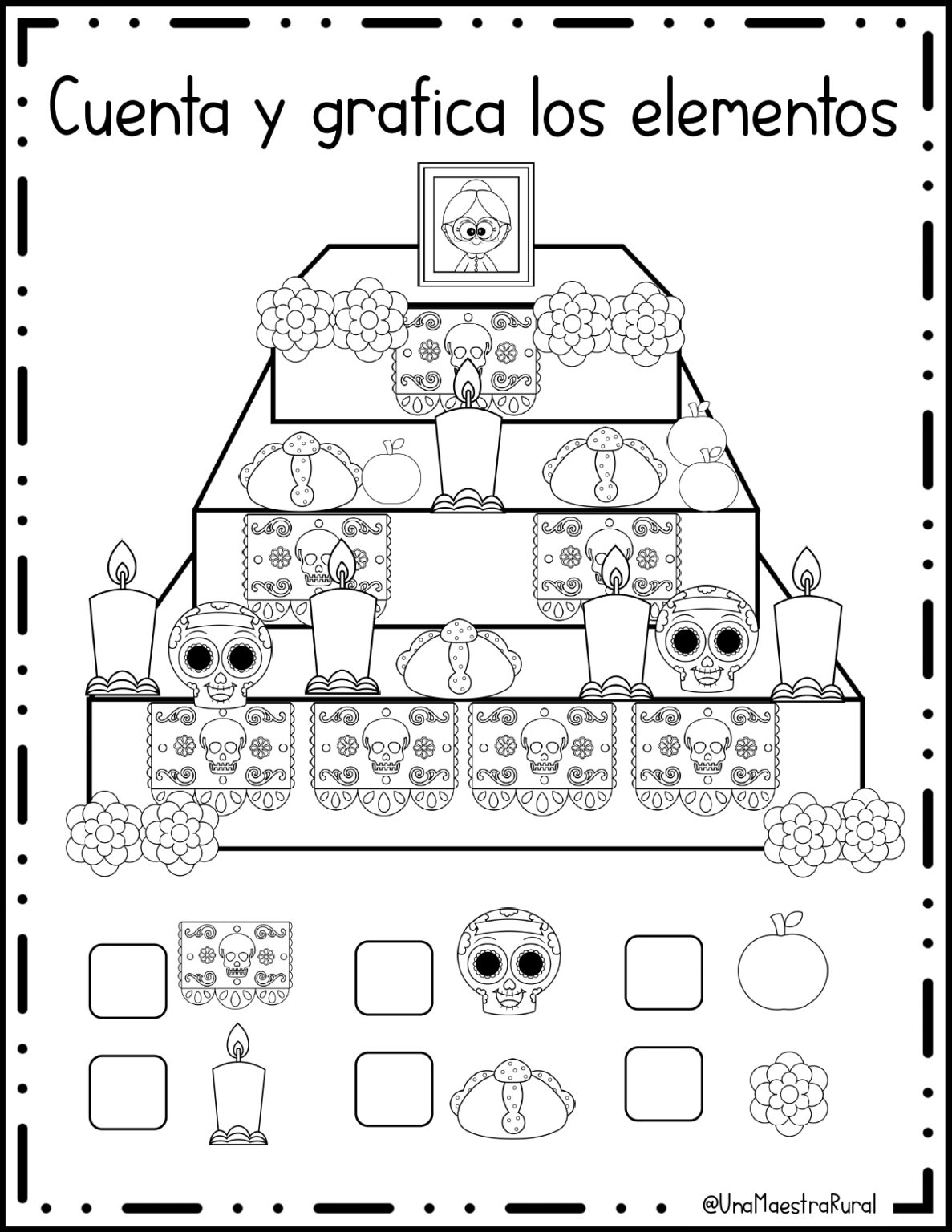 Cuadernillo actividades día de Muertos -Orientacion Andujar