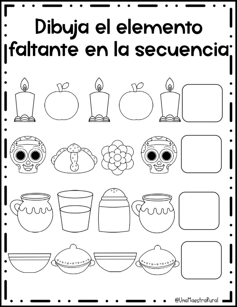 Cuadernillo actividades día de Muertos -Orientacion Andujar