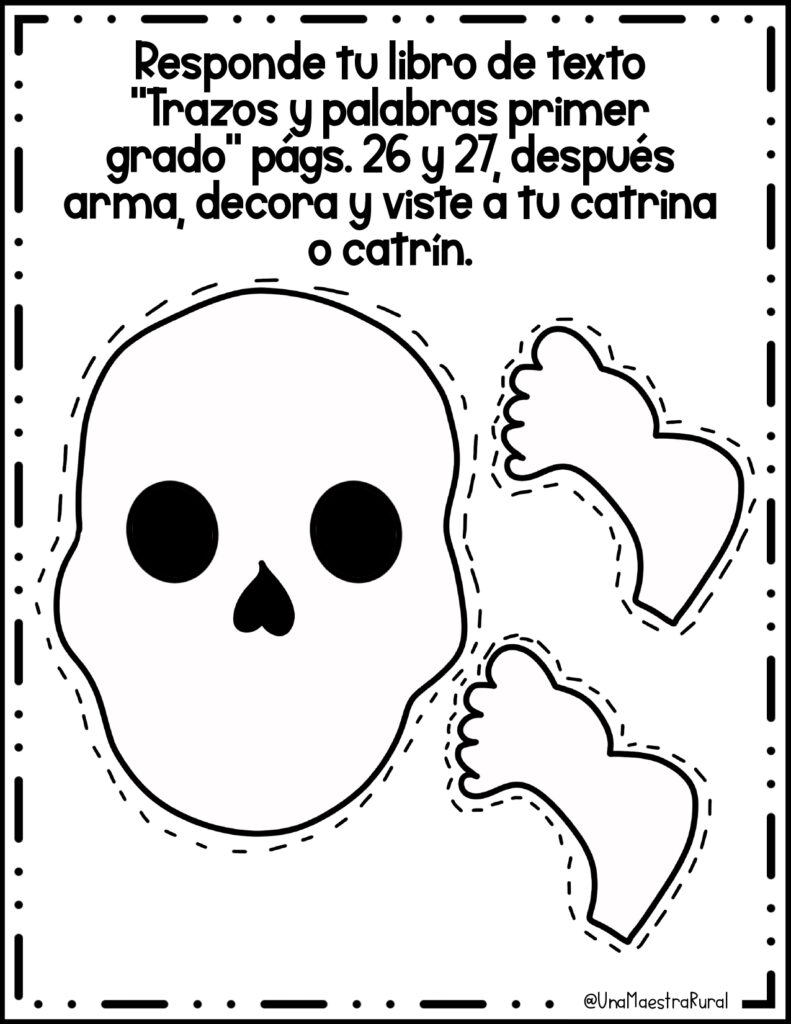 Cuadernillo actividades día de Muertos -Orientacion Andujar