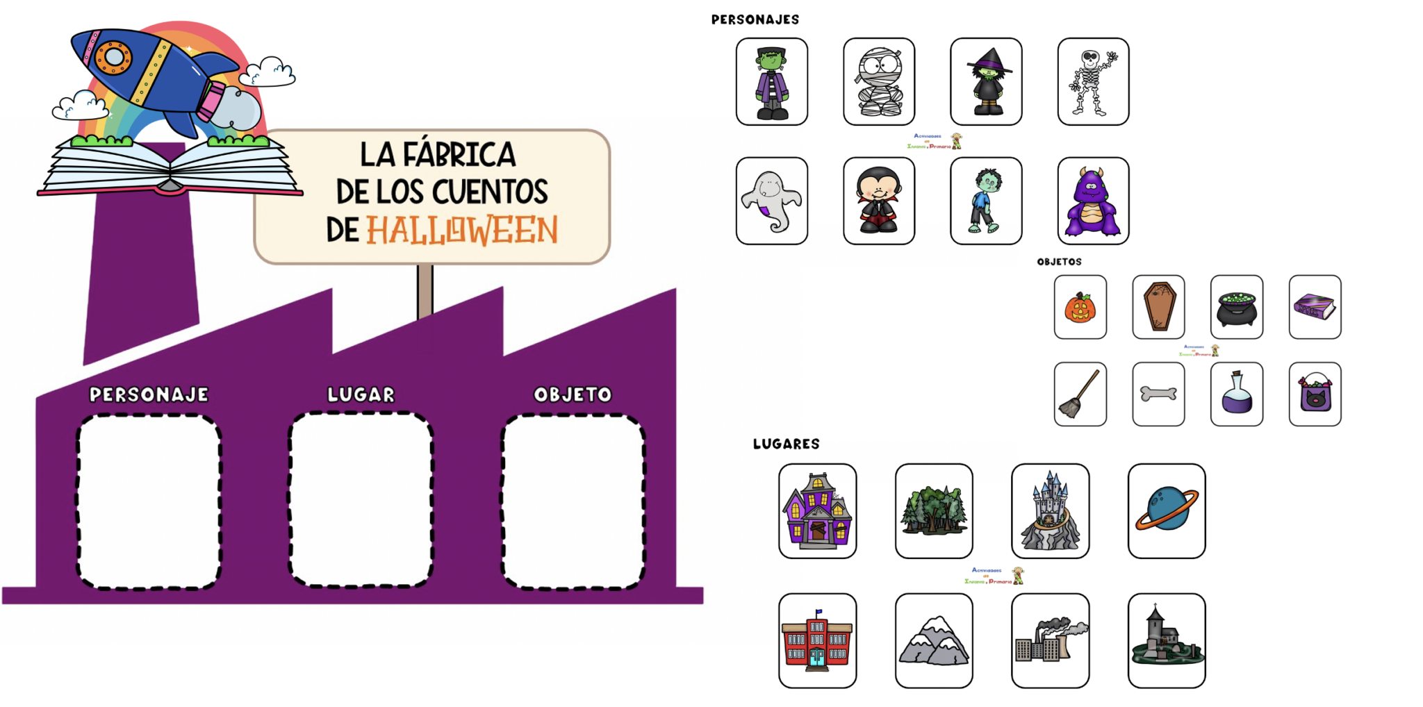 Super recopilatorio + 50 recurso para Halloween