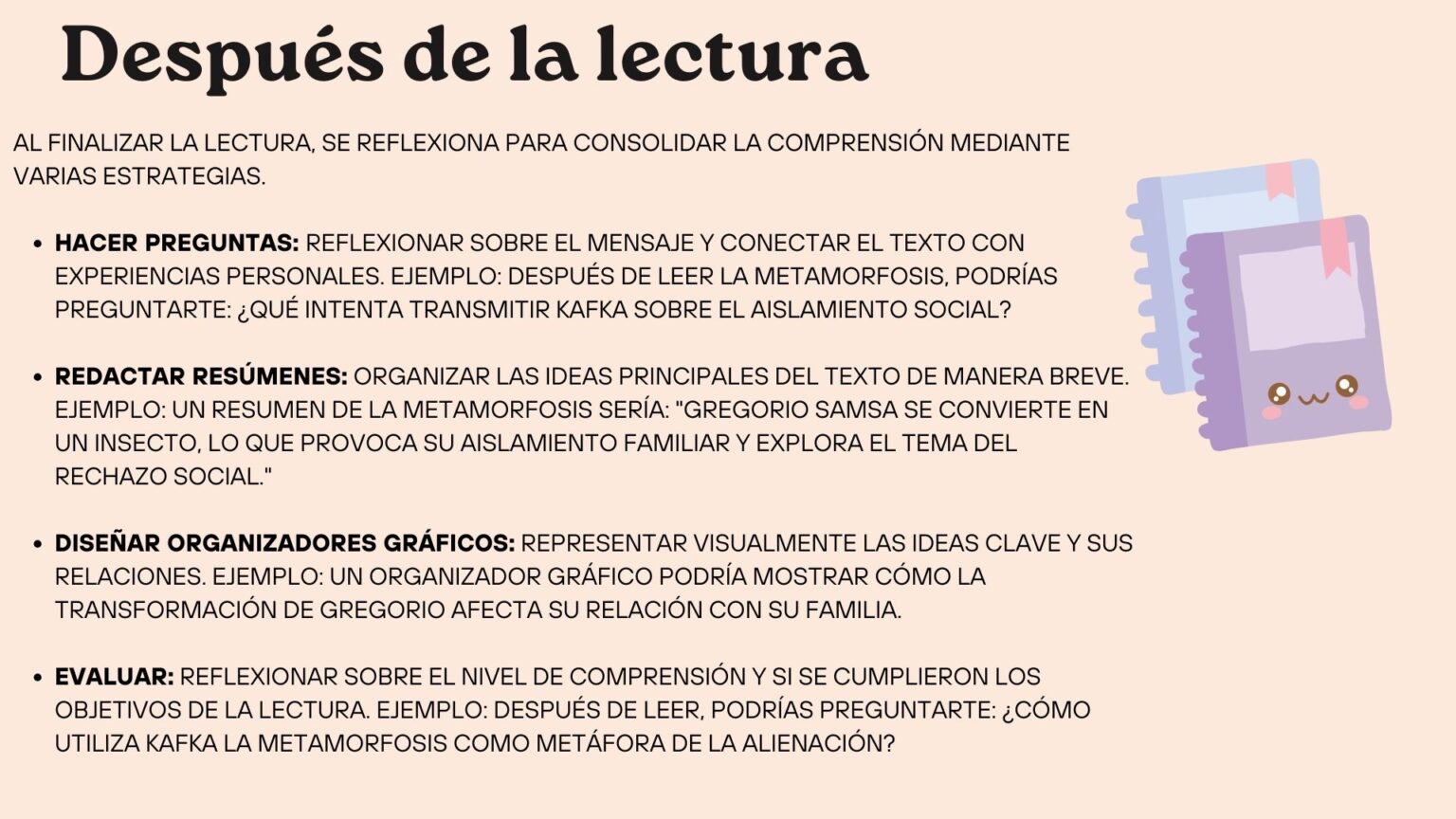 Infografía: Estrategias de comprensión lectora -Orientacion Andujar