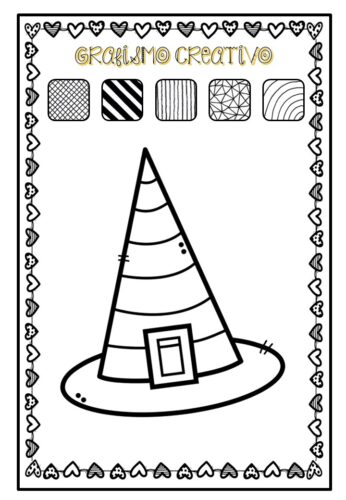 GRAFISMO CREATIVO PARA TRABAJAR EN HALLOWEEN -Orientacion Andujar