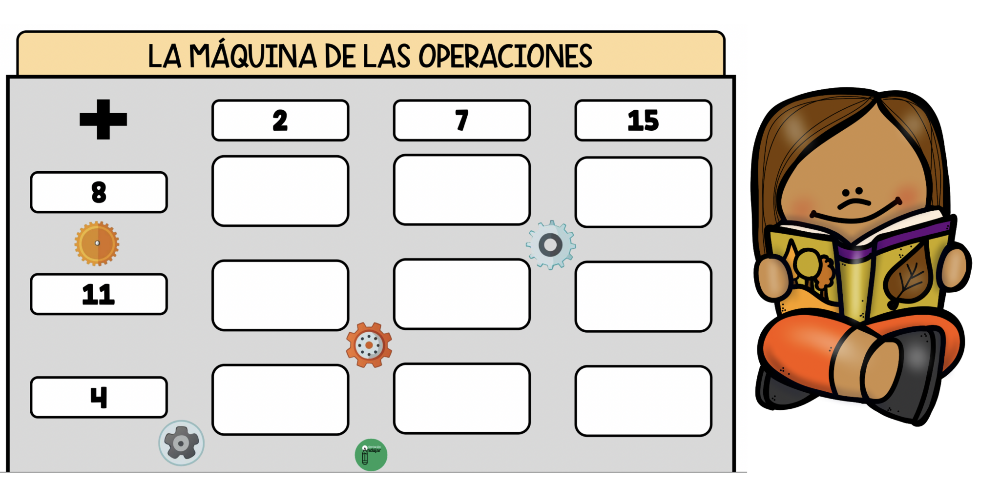 La máquina de las sumas para ejercitar el cálculo mental y divertirnos ...