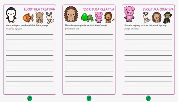 ESCRITURA CREATIVA CON ANIMALES -Orientacion Andujar