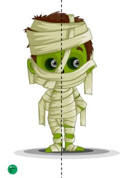 Lapbook interactivo para conocer a los personajes de Halloween ...