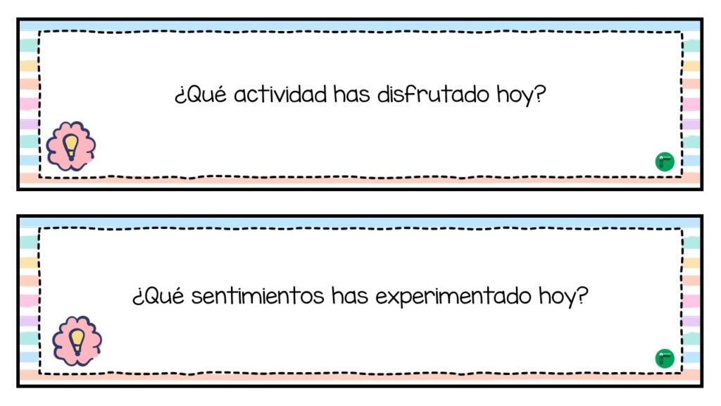 Preguntas autoreflexivas para Primaria y Secundaria -Orientacion Andujar
