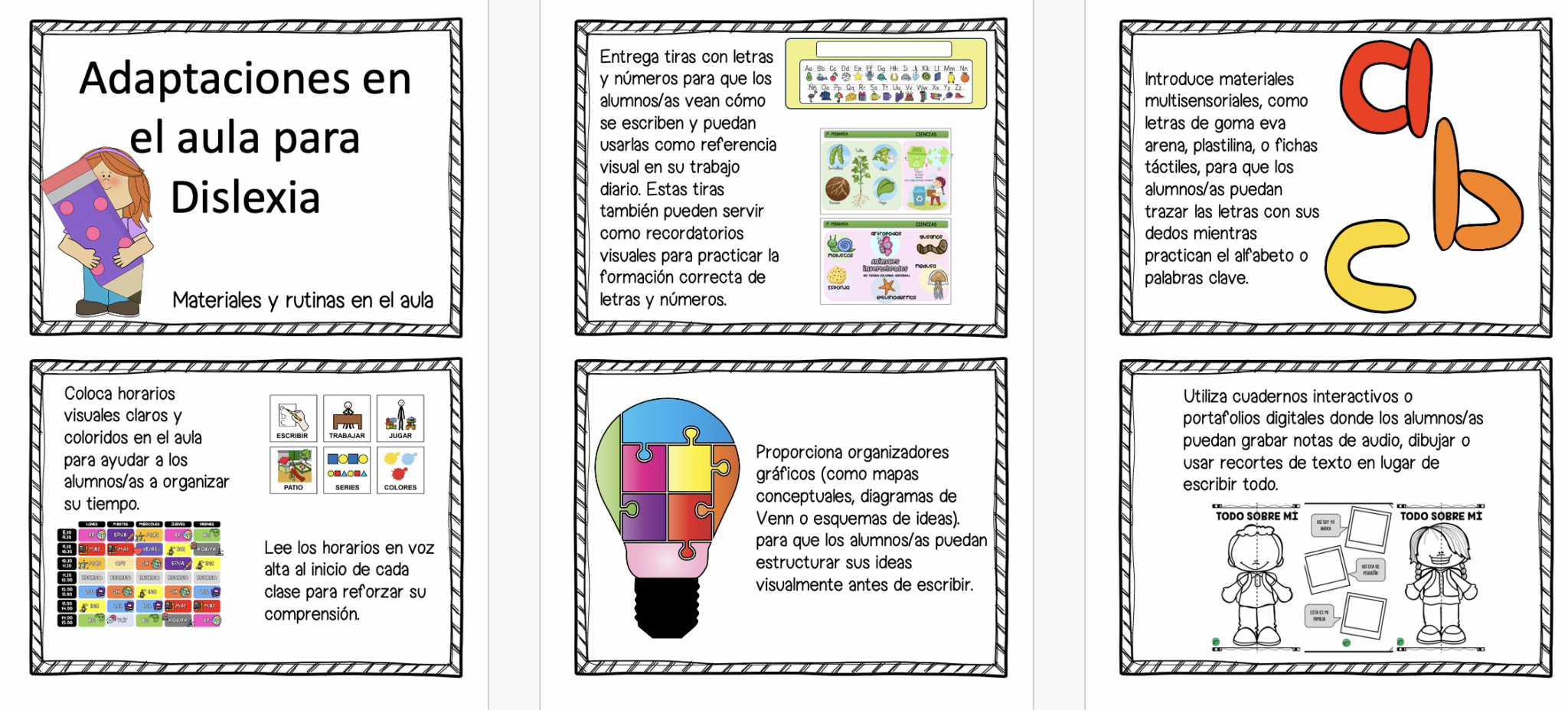 Adaptaciones en el aula para alumnos/as con dislexia -Orientacion Andujar