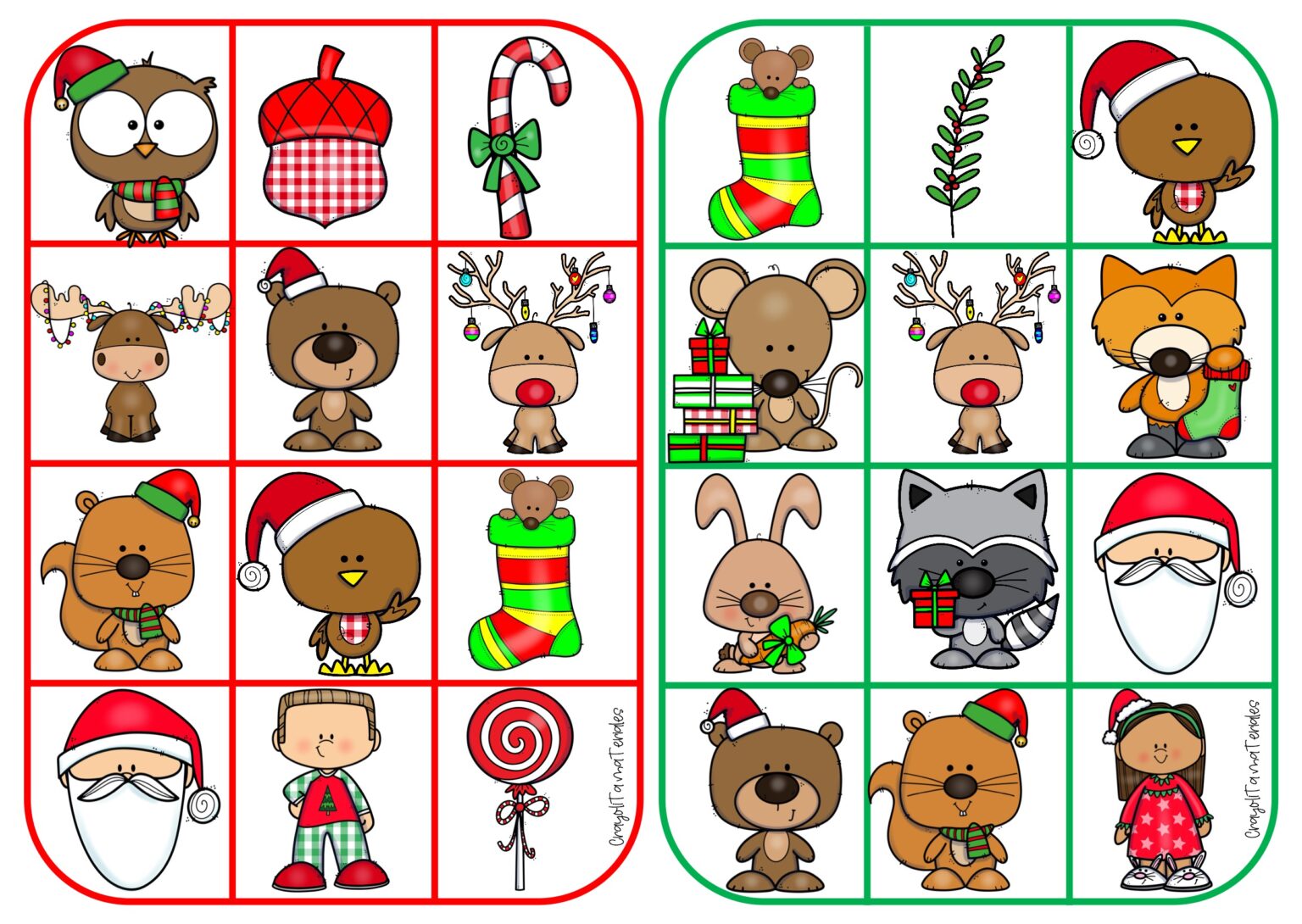 Bingo lotería navideña para jugar y divertirse -Orientacion Andujar