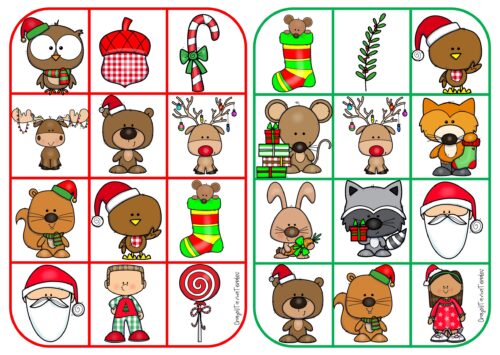 Bingo lotería navideña para jugar y divertirse -Orientacion Andujar