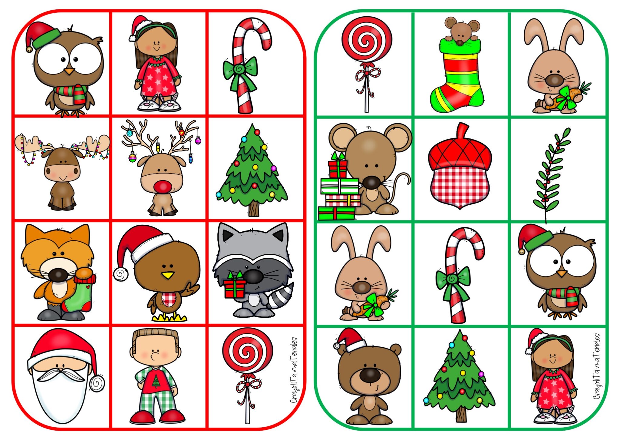 Bingo lotería navideña para jugar y divertirse -Orientacion Andujar