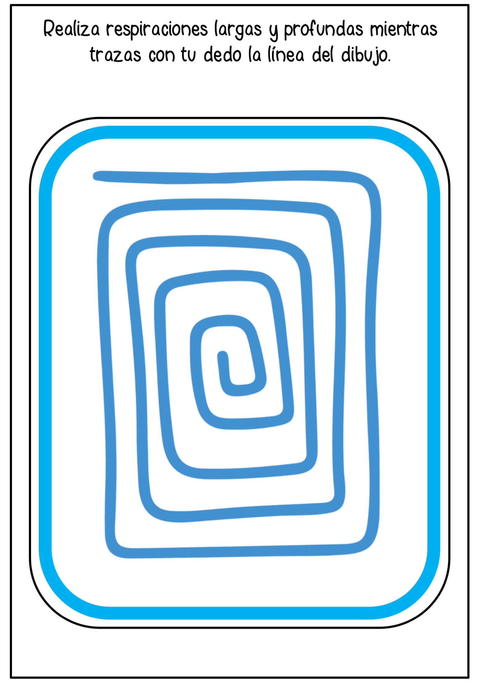 20 tarjetas para trazar y trabajar la calma con los más pequeños ...