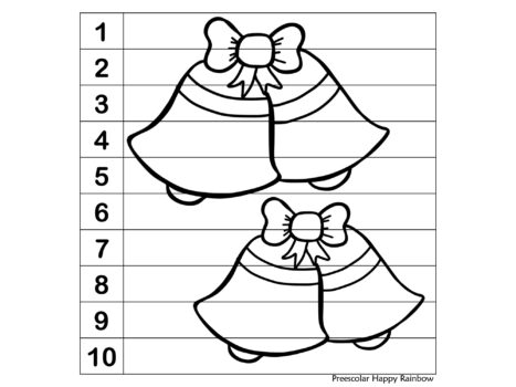 Preciosos rompecabezas navideños para trabajar los números -Orientacion ...