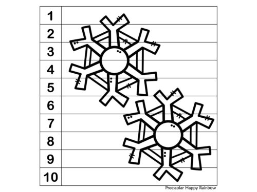 Preciosos rompecabezas navideños para trabajar los números -Orientacion ...