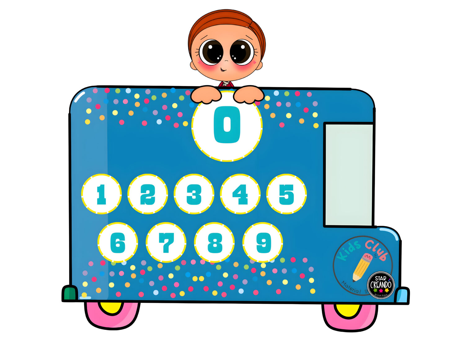 El autobús de las familias de los números -Orientacion Andujar