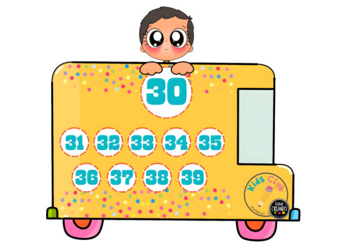 El autobús de las familias de los números -Orientacion Andujar