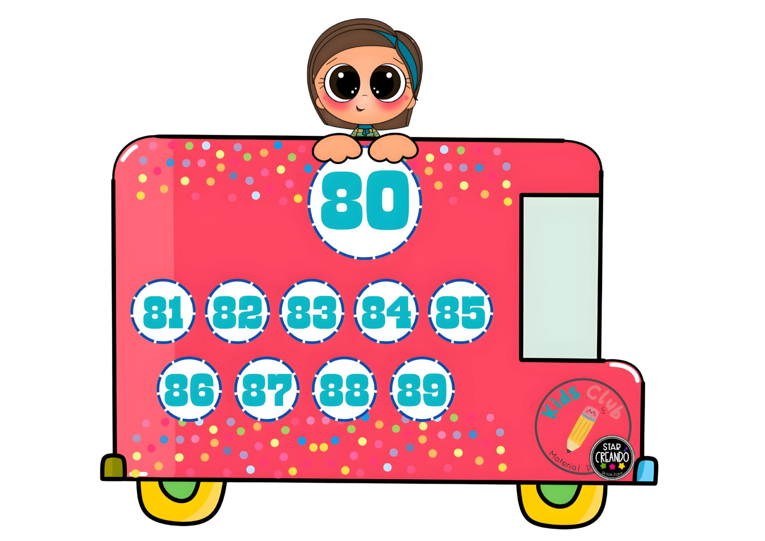 El autobús de las familias de los números -Orientacion Andujar