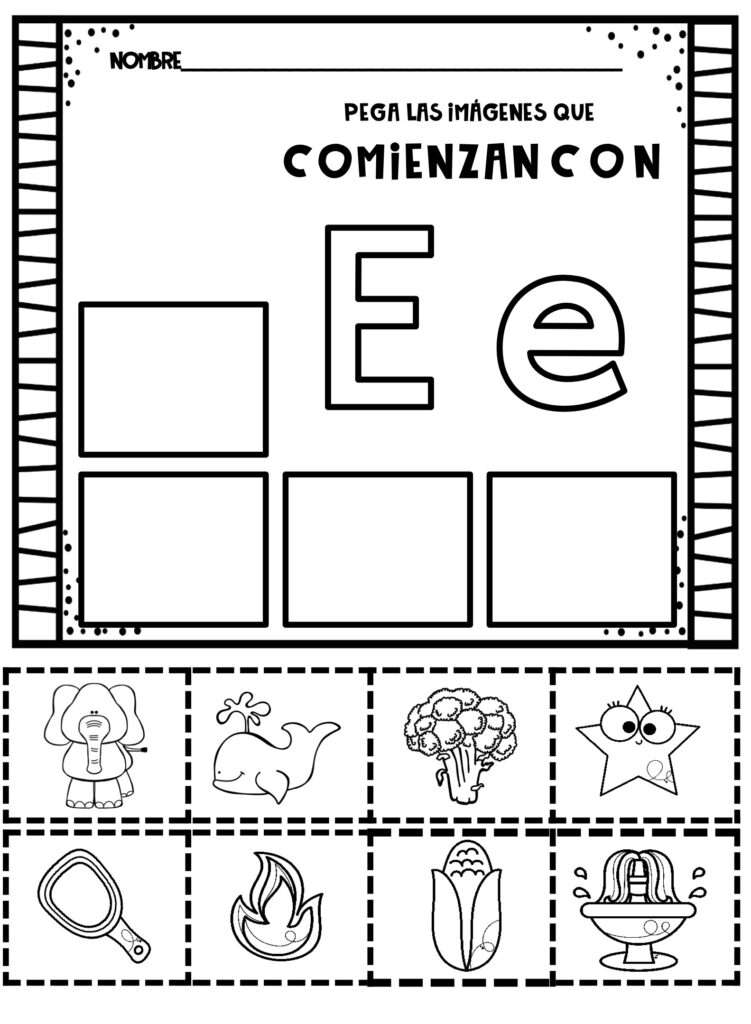 Aprendo las vocales recorta y pega manipulativo didáctico -Orientacion ...