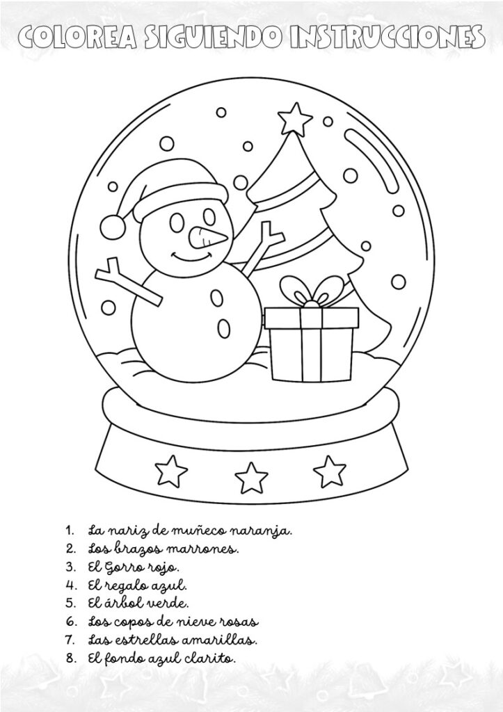 Cuaderno de comprensión lectora: Dibujamos y coloreamos siguiendo ...