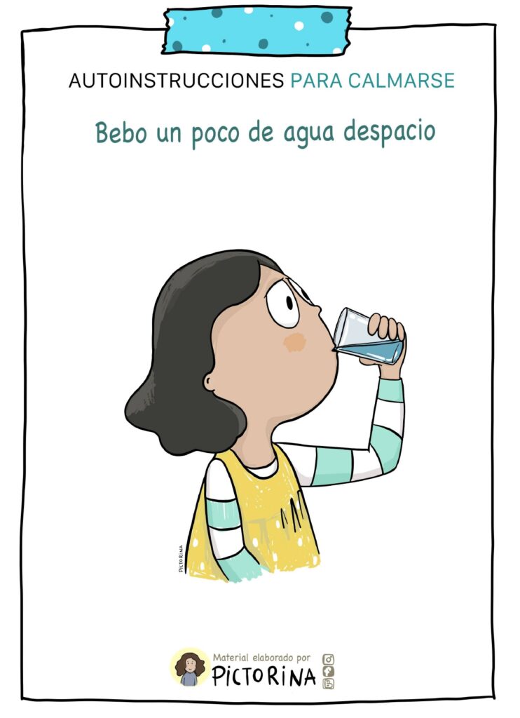 Técnicas de relajación para volver a la calma con pictogramas ...