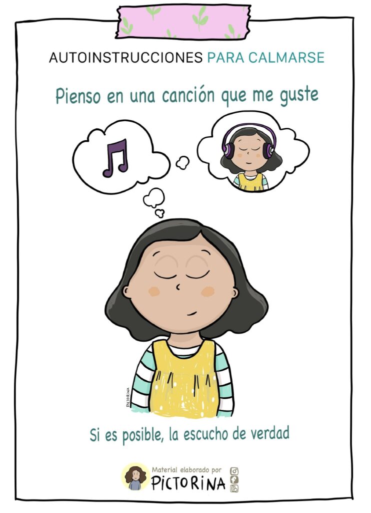 Técnicas de relajación para volver a la calma con pictogramas ...