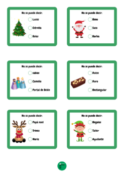 Divertido juego de vocabulario: El tabú navideño -Orientacion Andujar
